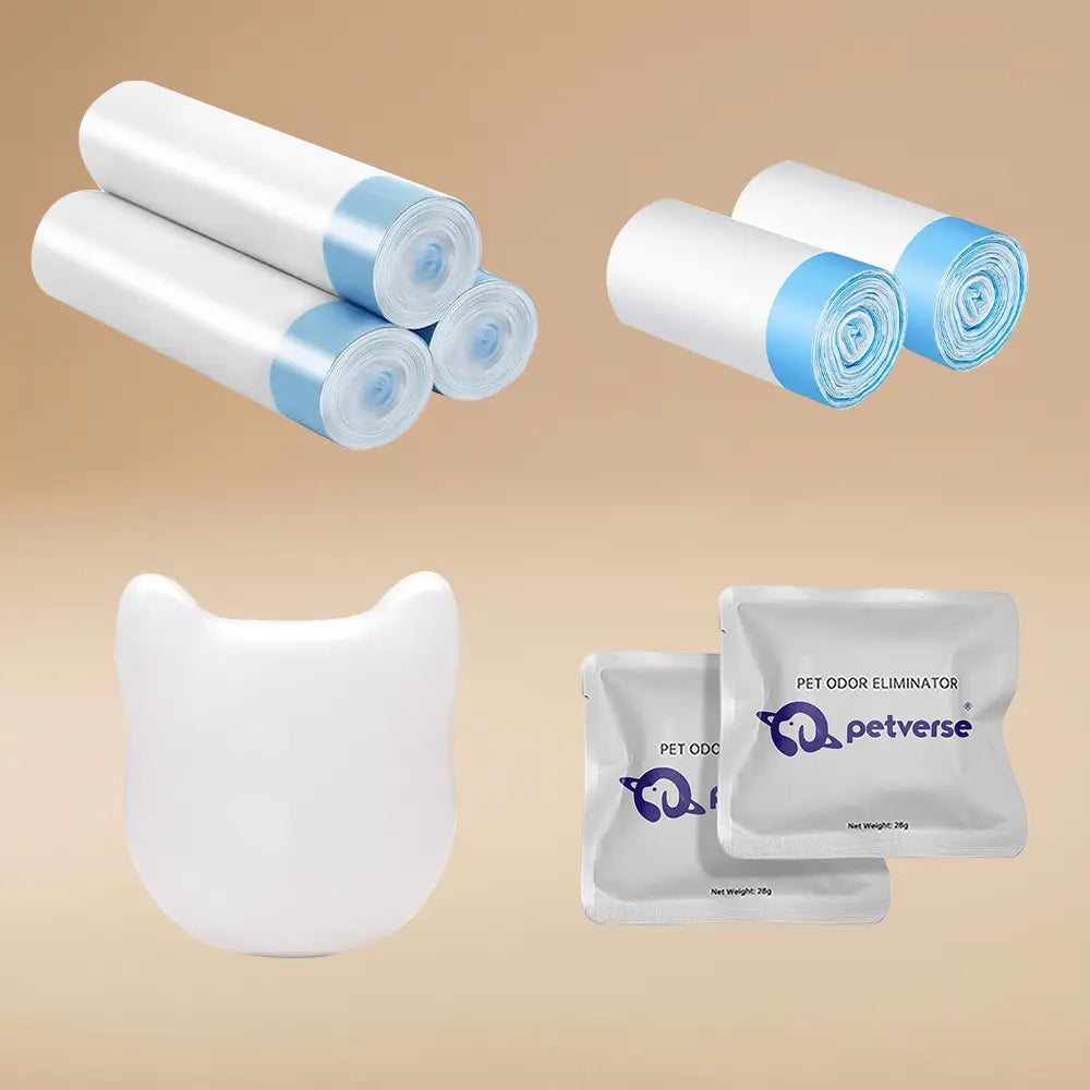 Cat Litter Box Accessories | Deodorizer, Bags & Liners - Petverse